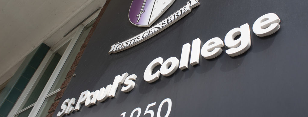 Welcome – St Paul's College